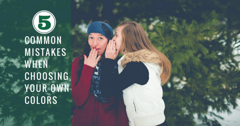 5 Common Mistakes When Choosing Your Own Colors [VIDEO] - Color Guru