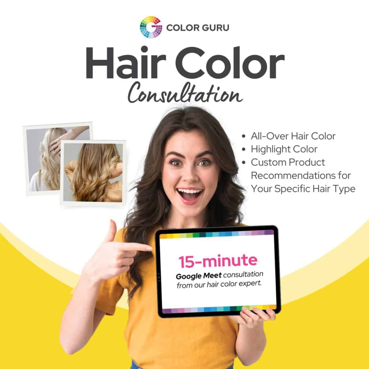 Hair Color Consultation - Color Guru